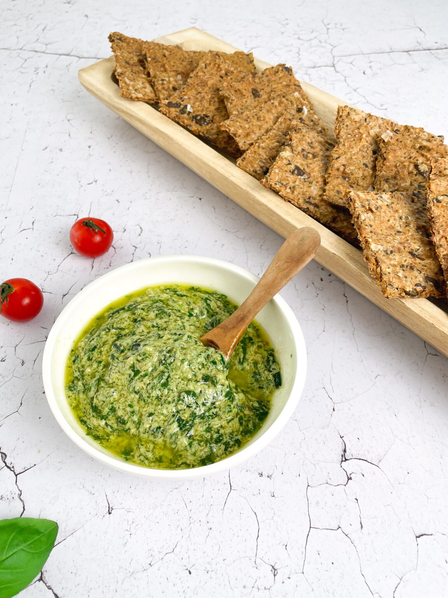 Homemade Pesto without Cheese (Vegan) - a little love