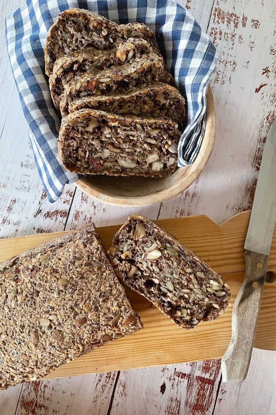 Gluten Free and Vegan Nut Bread (Adventure Bread) - a little love